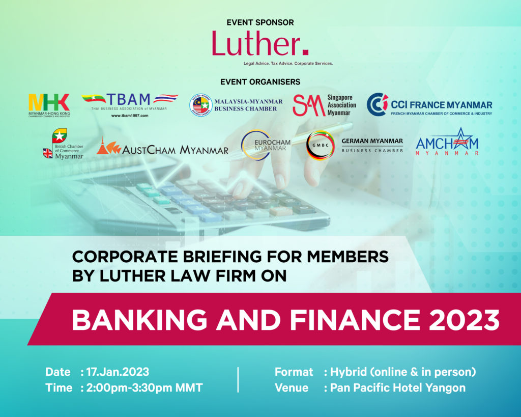 Briefing on Finance and Banking - by Luther Law Myanmar - EuroCham Myanmar