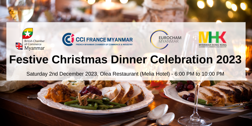 Joint Chamber Christmas Dinner 2023 - EuroCham Myanmar