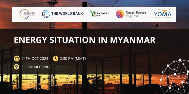 Energy Situation in Myanmar – A Discussion with World Bank - EuroCham ...